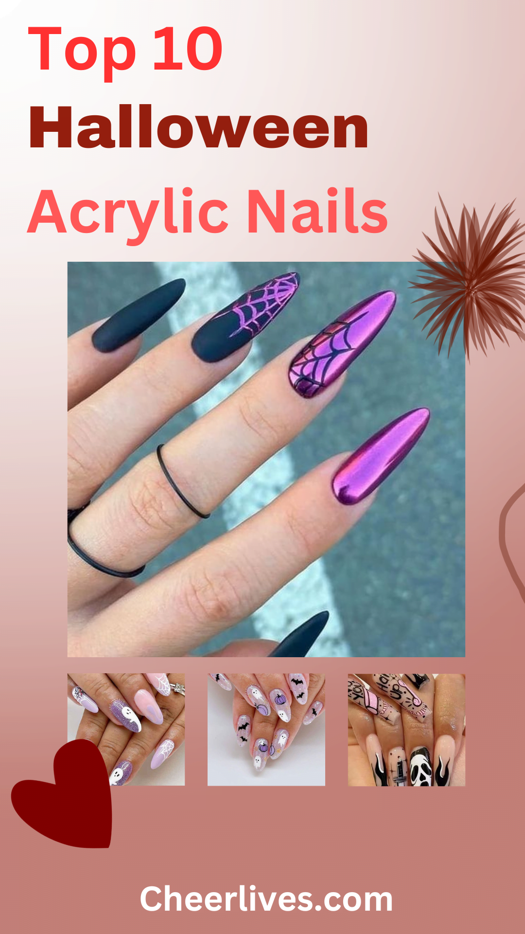 Halloween Acrylic Nails: Bewitching Designs for Spooky Season Elegance