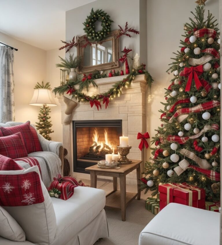 10 DIY Christmas Decor Ideas for a Festive Living Room