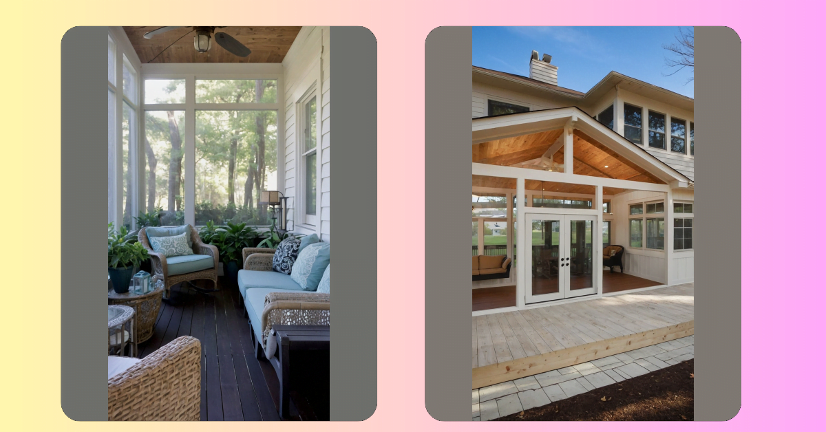 DIY Delight: Transform Your Outdoor Space with 15 Free Screened Porch ...