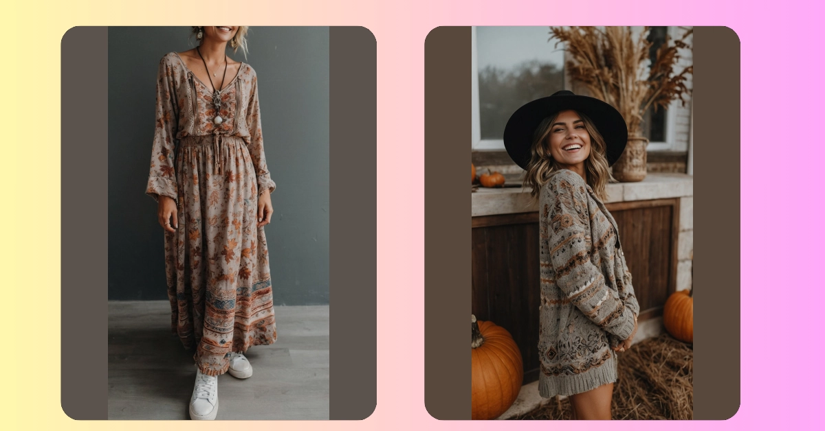 Discover 15 Chic Boho Outfit Ideas to Rock This Fall