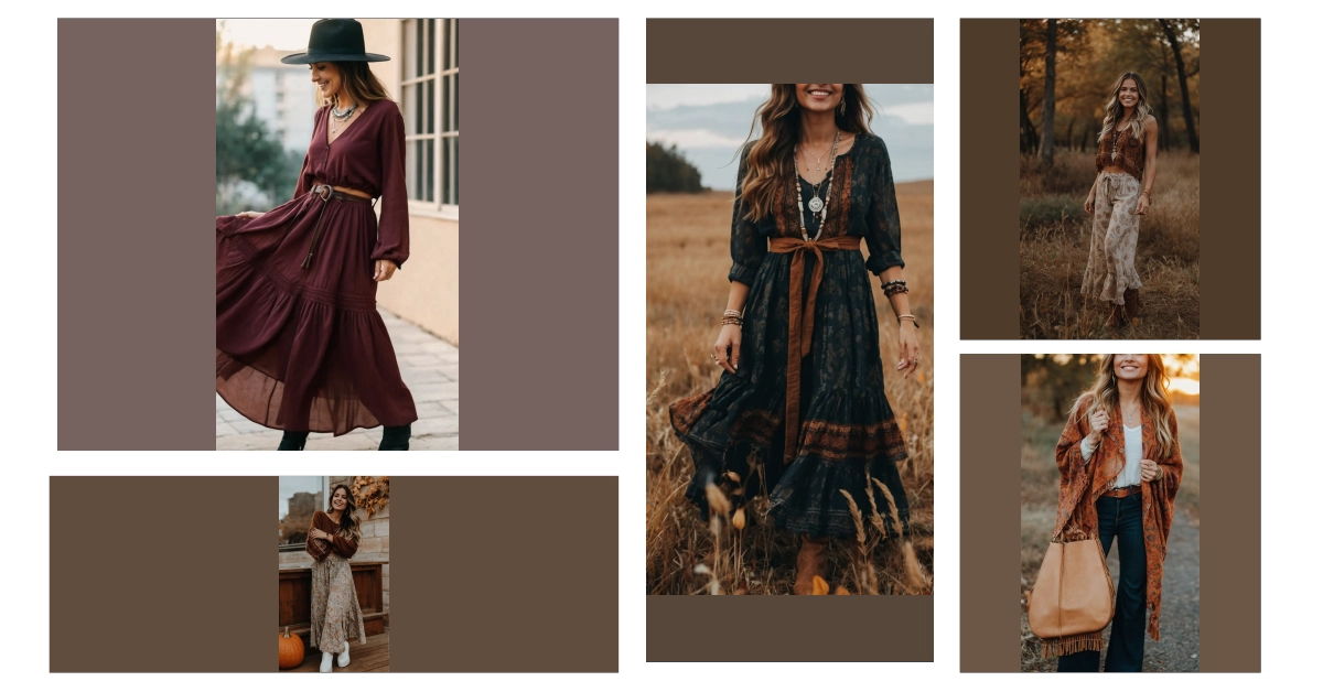 Boho Chic: 15 Fall Outfit Ideas Perfect for the Modern Woman - Cheer Lives