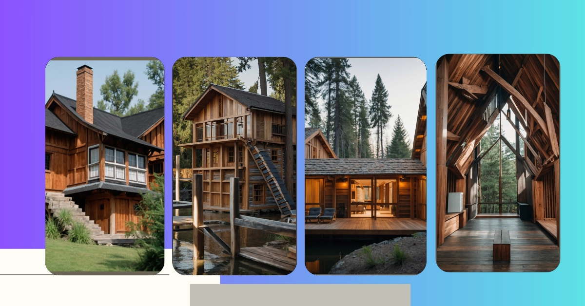 Embracing Nature: 15 Organic Wooden Architecture Ideas
