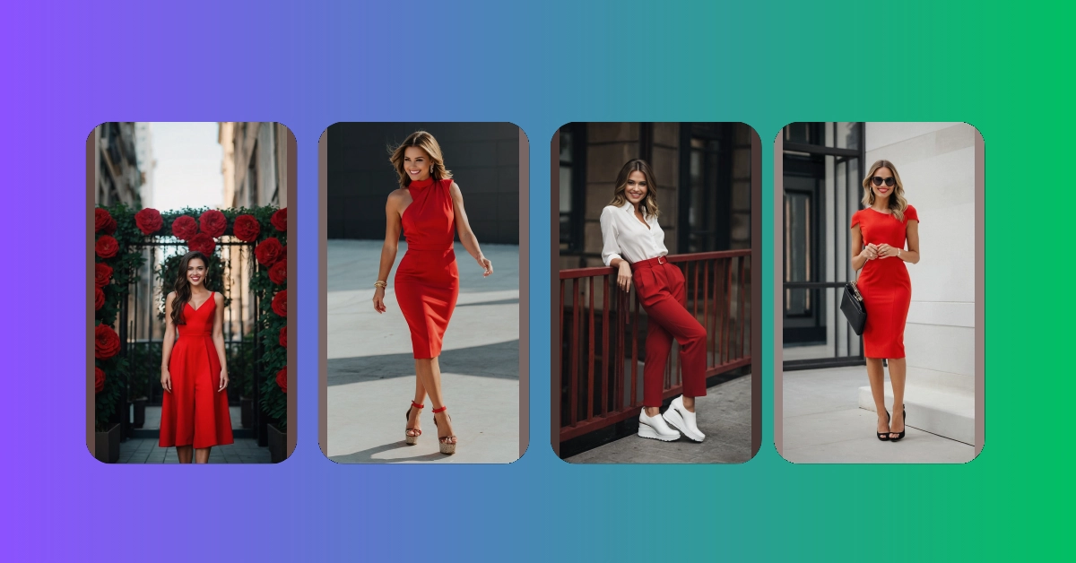 Ignite Your Style with 15 Stunning Red Looks for Every Occasion - Cheer ...