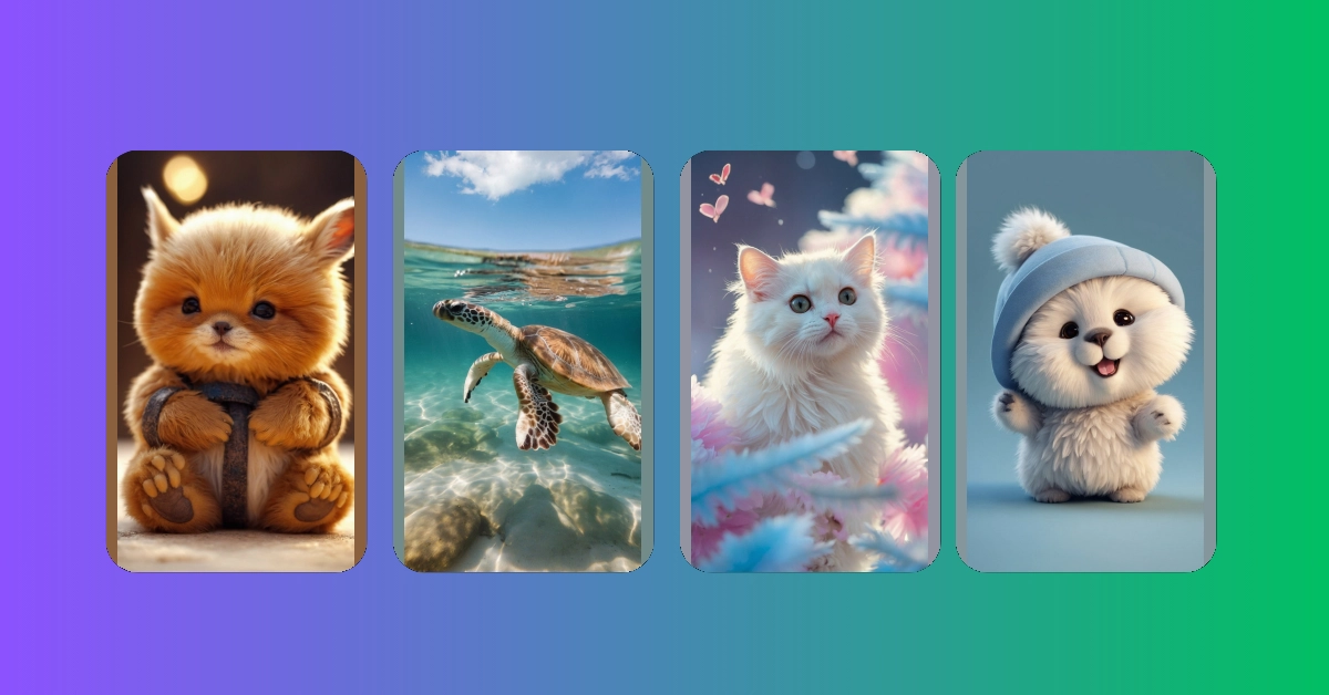 Say Goodbye to Boring Screens with These Cute Animal Wallpapers ...