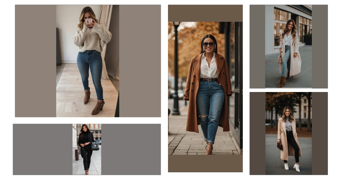 Layer It Up: 15 Casual Midsize Outfits for the Fall Season - Cheer Lives