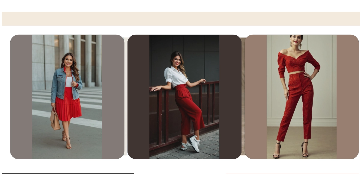 Stand Out Effortlessly: 15 Red Outfit Inspirations