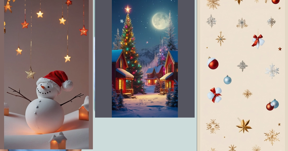 15 Unique Christmas Wallpapers to Spark Holiday Joy