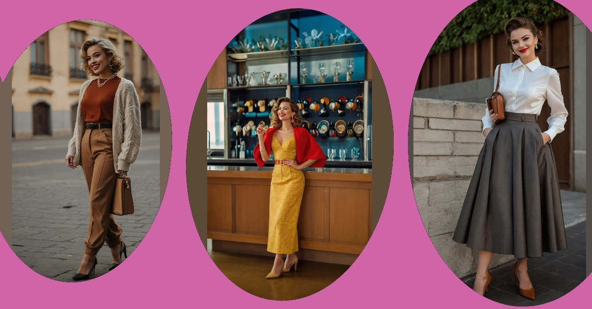 Reviving the Past: 20 Retro Looks for Smart Casual Women - Cheer Lives