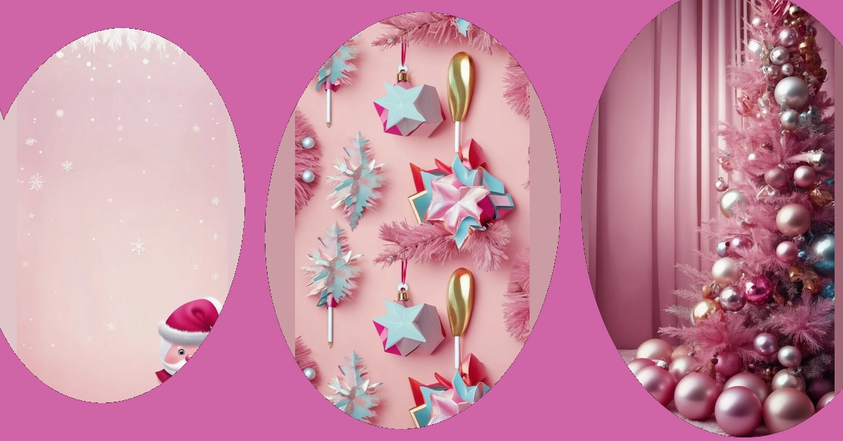Pink Christmas Magic: 13 Festive Wallpaper Ideas to Spruce Up Your Screens