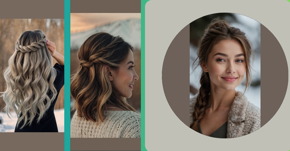 December Styles: 13 Winter Hairstyles That Are Cute and Simple