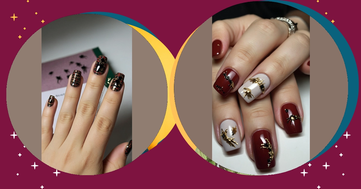 Celebrate Fall with 13 Festively Scarecrow Nail Designs