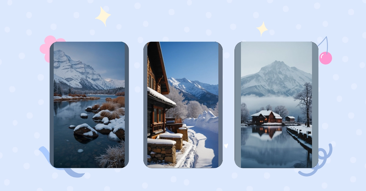 Iconic Settings: 10 Unique Winter Wallpaper Ideas For Your Cozy Space