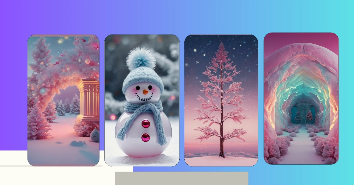 Adorably Pink: 21 Christmas Wallpaper Ideas That Will Brighten Your ...