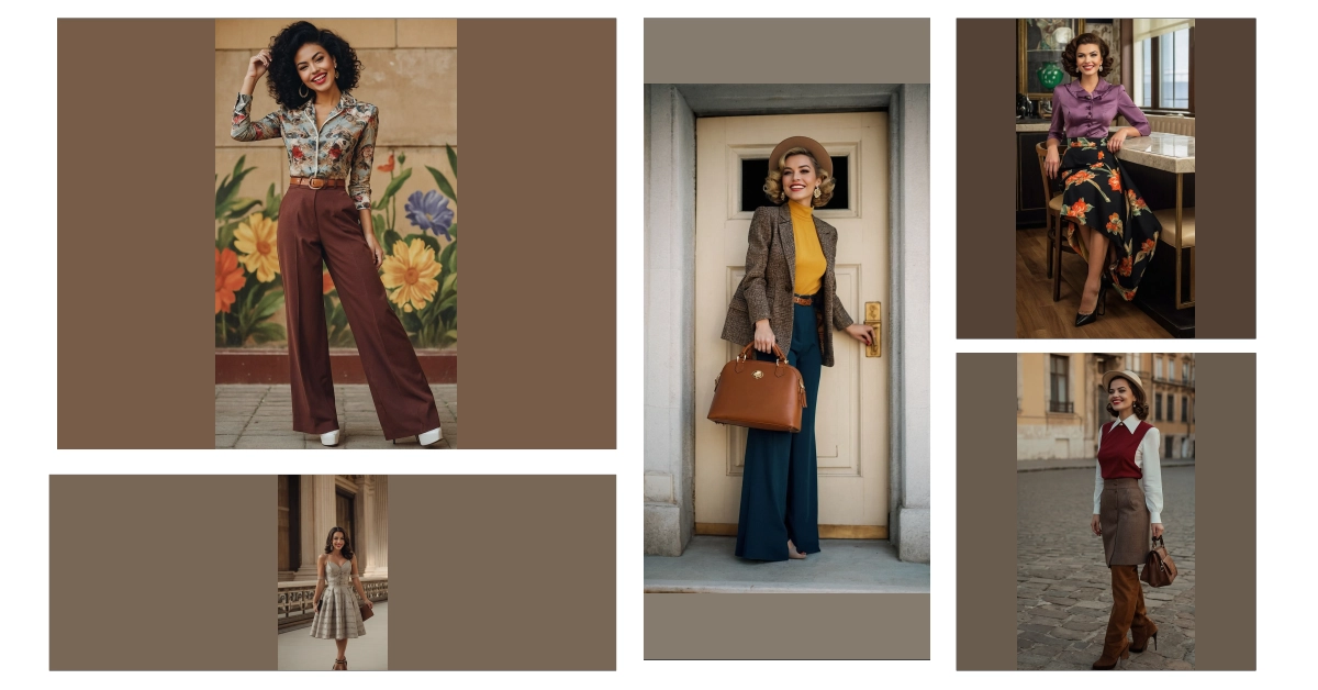Retro Looks: 20 Outfit Ideas for the Smart Casual Queen