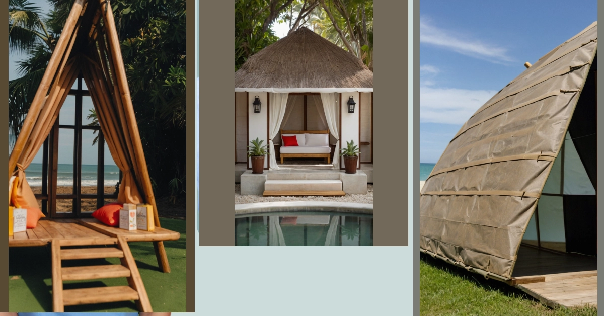 17 Cabana Inspirations That Will Make Your Yard *Pop* - Cheer Lives