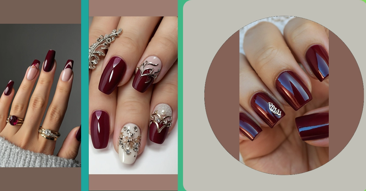 15 Wine Color Nail Ideas: Let’s Toast to Gorgeous Designs!