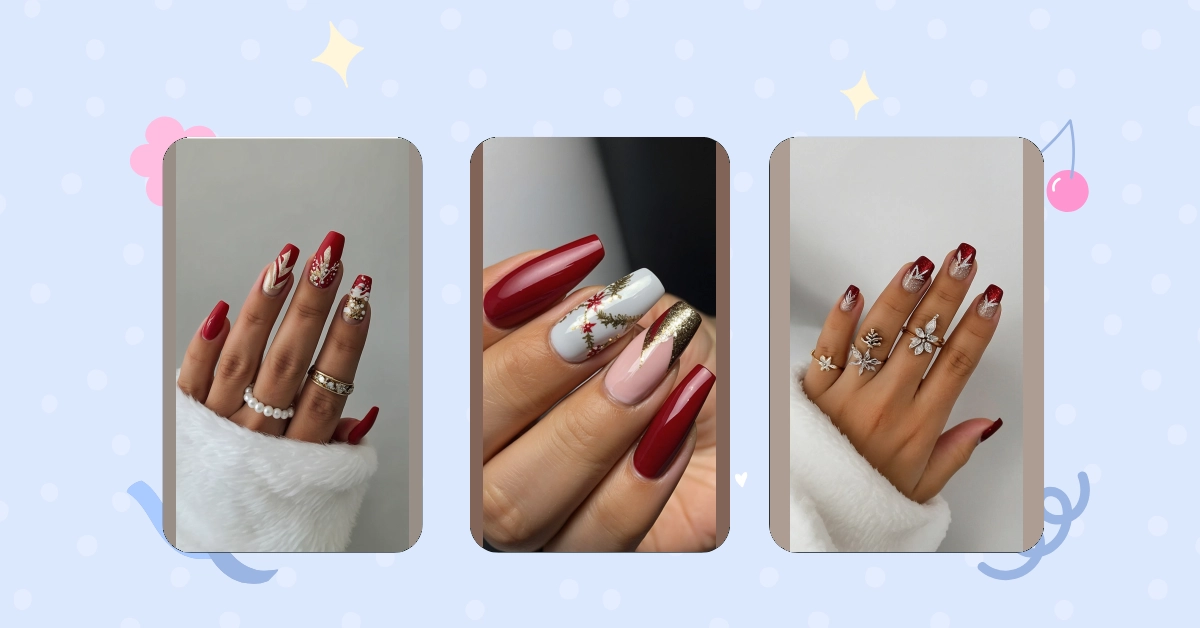Twinkle Toes & Dazzling Nails: 15+ Festive Nail Ideas for Christmas