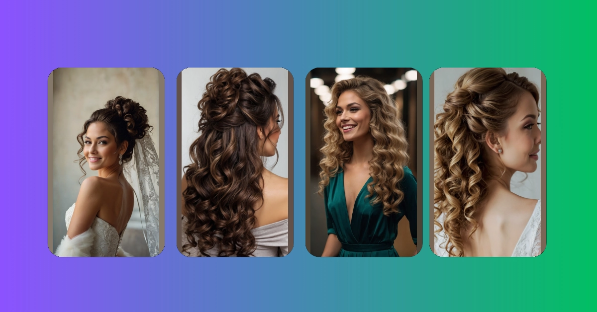 Curly Queens Unite: 25+ Fun and Fabulous Bridal Hairstyles