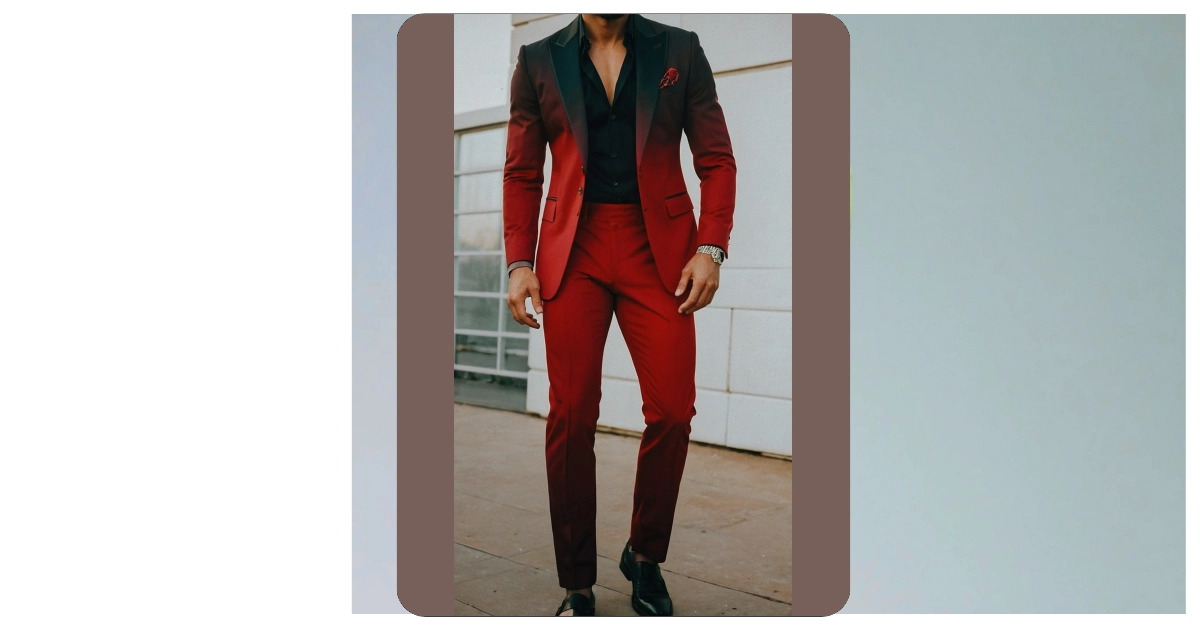 Unleashing the Power of Red: 15 Bold Mens Red Suit Ideas