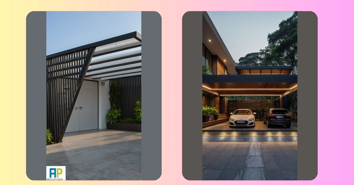 Elevate Your Driveway: 17 Unforgettable Modern Car Porch Design Ideas!