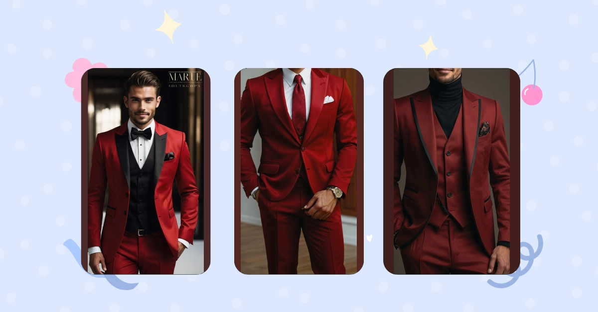 Spice Up Your Wardrobe: 15 Red Suit Styles You’ll Love