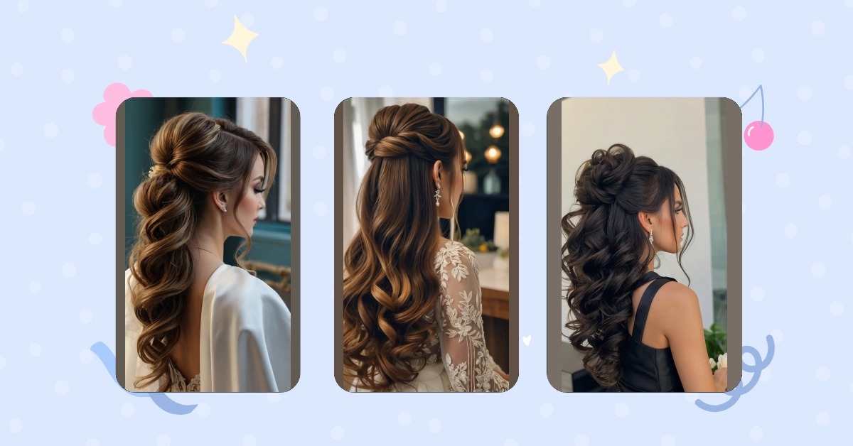 Bridal Beauty: 18 Half Up Half Down Wedding Hairstyles for the Modern Bride