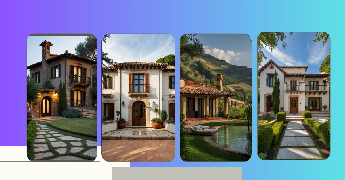 18 Enchanting Exterior Ideas for Your Italian Dream Home