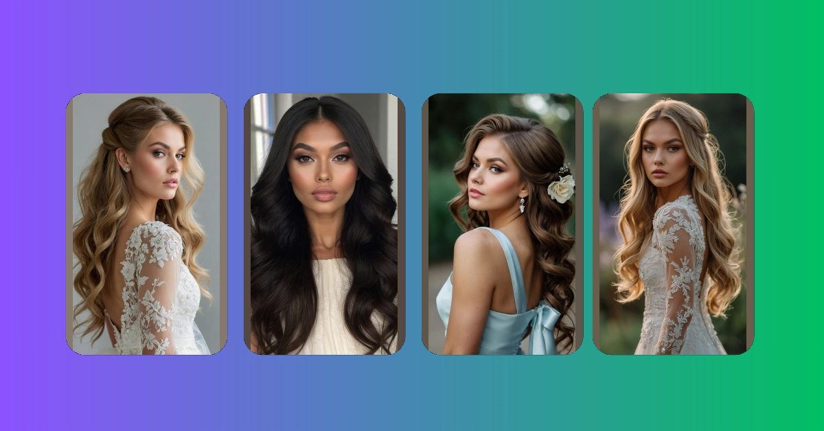 Discover the Magic of Long, Flowing Curls for Your Bridal Look
