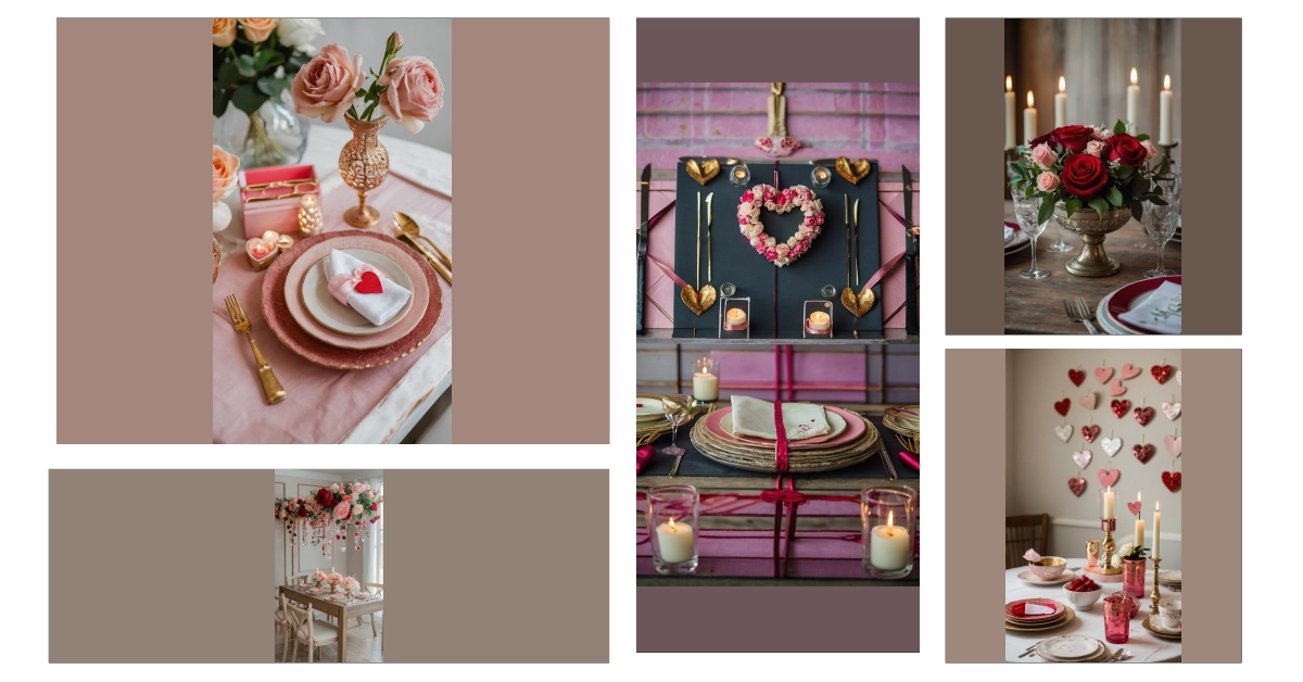 A Romantic Affair: 20 Unique Table Decor Ideas for an Elegant Valentine ...