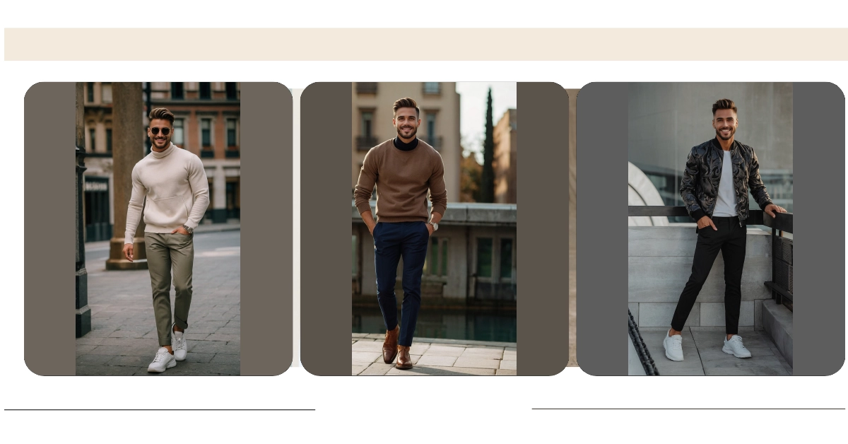 Chic & Cheery: 15 Effortless Outfits for Men This Season