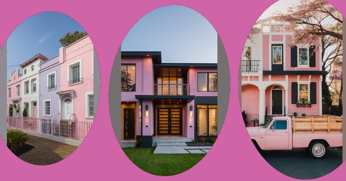 Embracing Pink: 18 Cute House Exterior Ideas That Stand Out