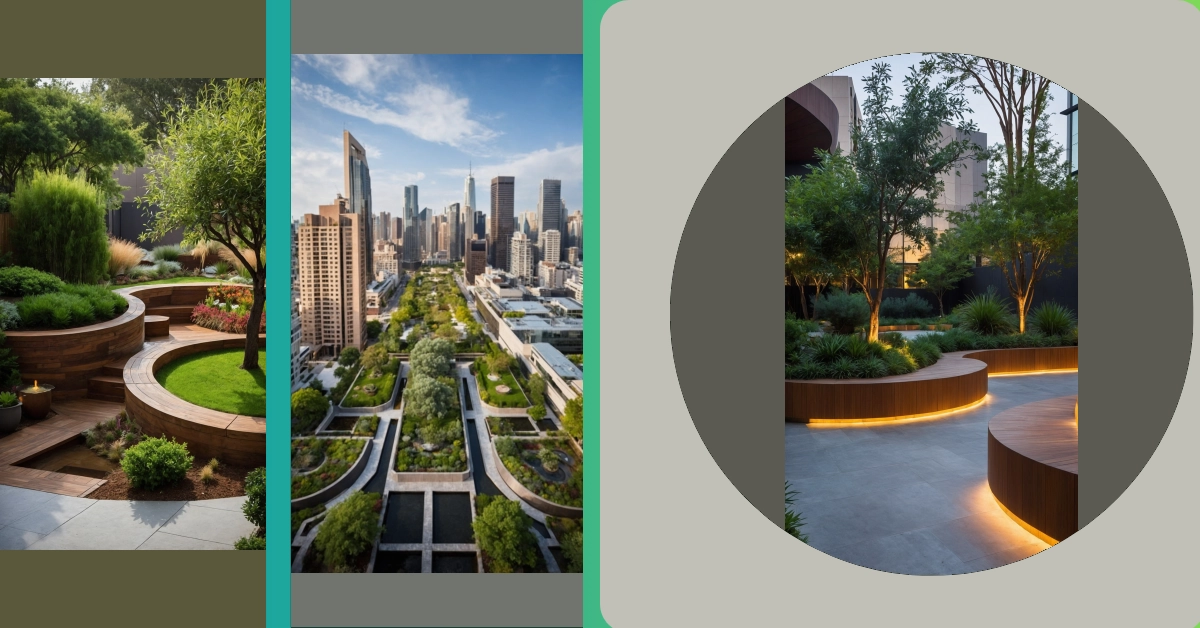 Bring Color to Concrete: 22 Unique Urban Landscape Design Concepts