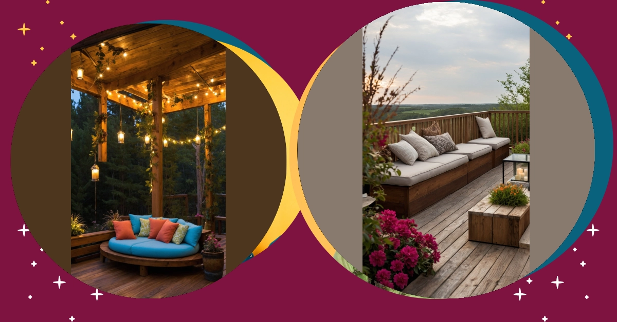 Create a Cozy Deck Space with 17 Fun Decorating Ideas