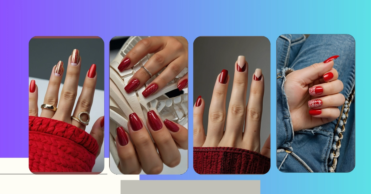 Cherry on Top: 18 Red Spring Nails Ideas for 2024