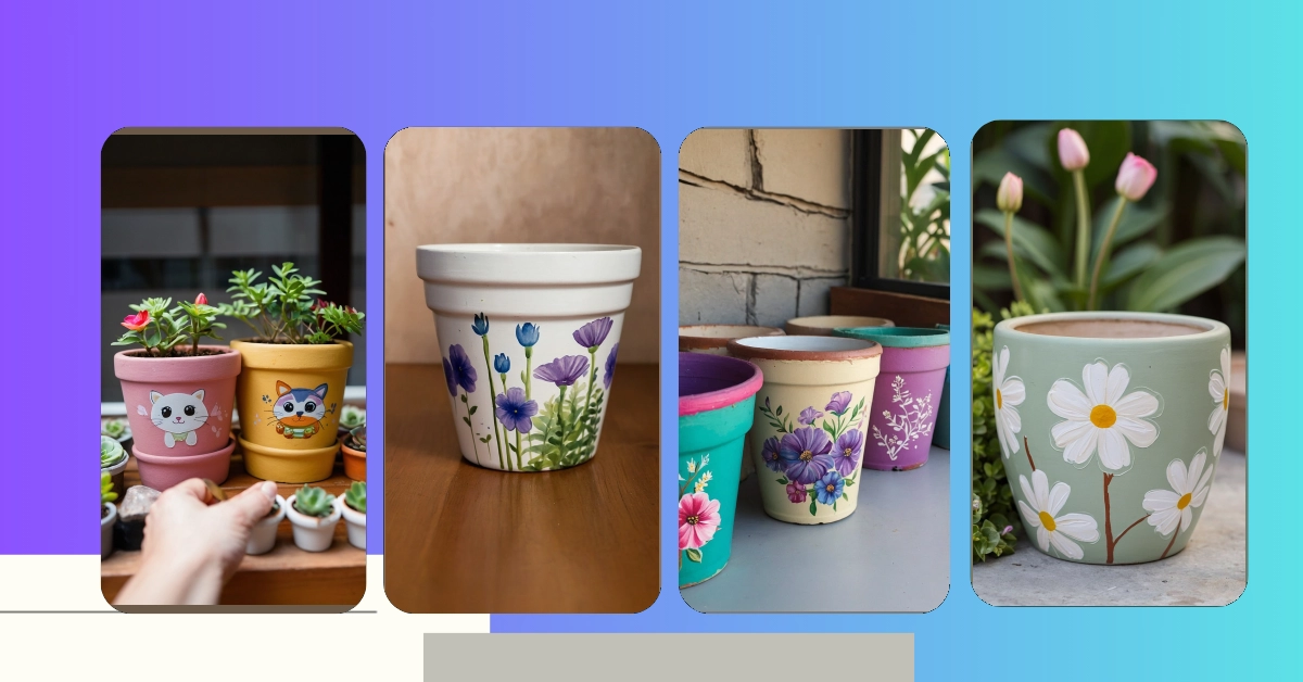 16 Creative DIY Flower Pot Designs for a Spring Makeover