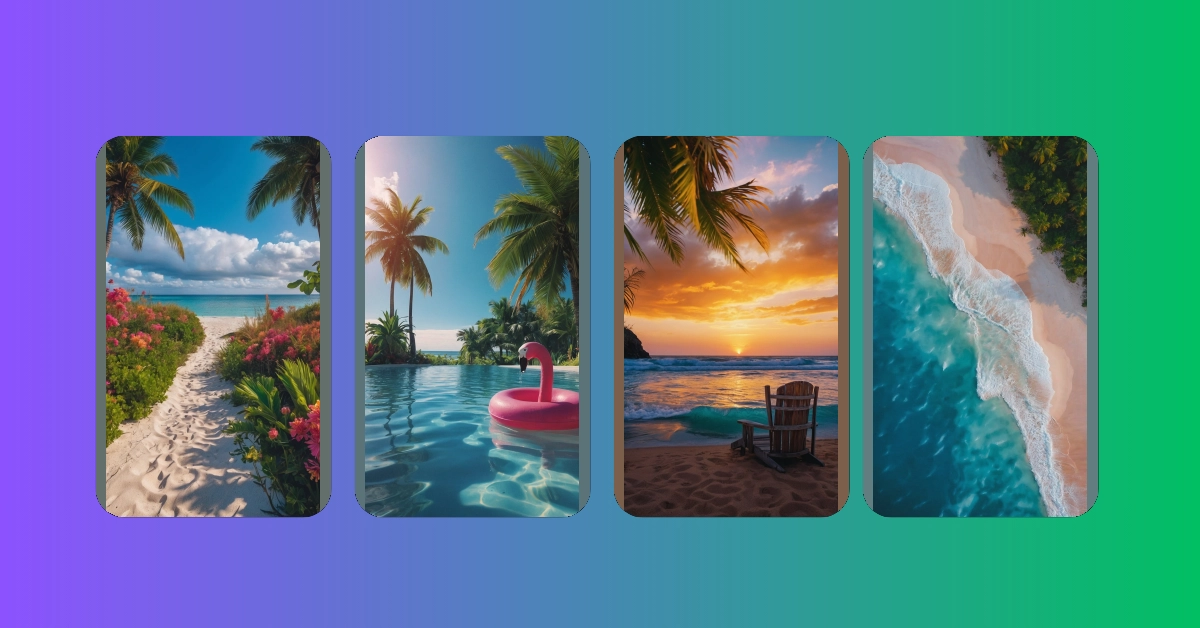 Cool Down Your Tech with 18 Adorable Summer Vibes Wallpapers