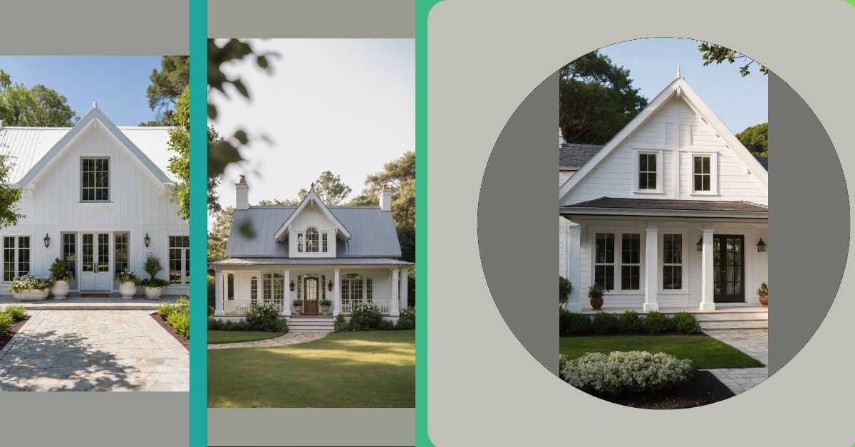 Transforming White Cottages: 16 Stunning Exterior Ideas