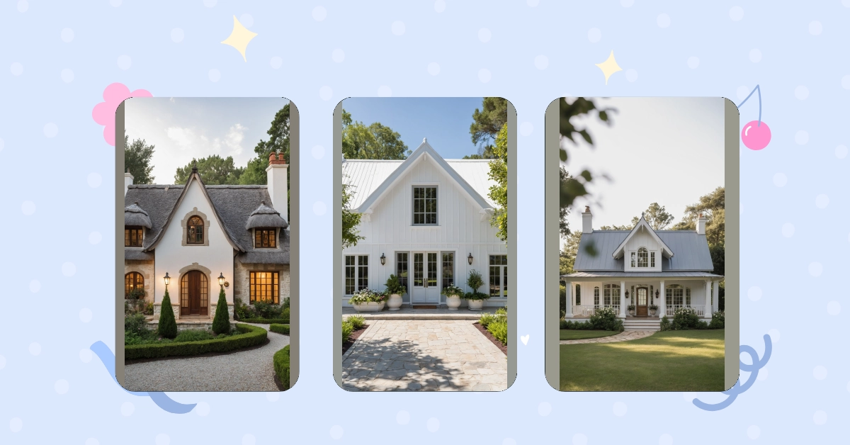 16 Dazzling White Cottage Exterior Ideas for Cozy Living