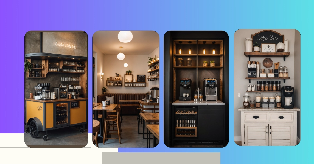 Creative Coffee Bar Ideas to Transform Your Home
