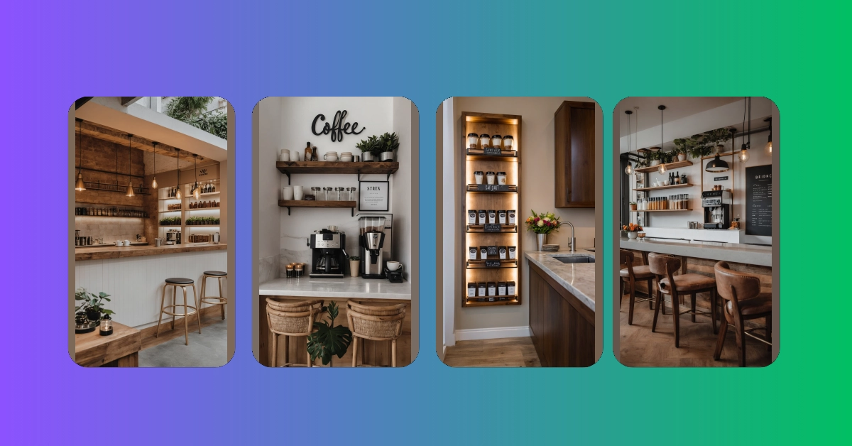 The Ultimate Office Desk Coffee Station Makeover
