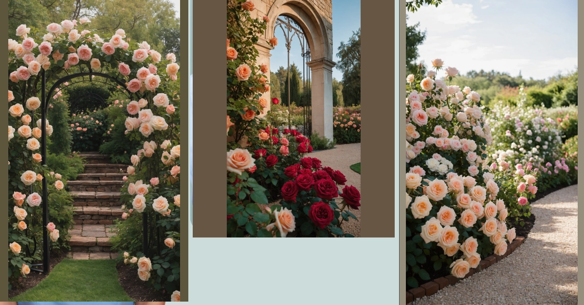 Cultivating Joy: 16 Elegant Rose Garden Designs to Inspire You