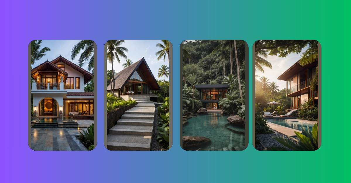 Escape to Paradise: 16 Modern Tropical House Concepts to Inspire You
