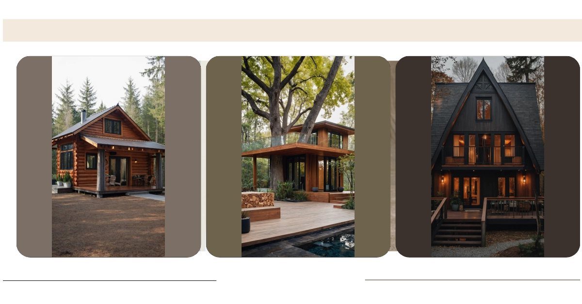 Dreaming of Dark Designs: 15 Wood House Ideas for Your Next Home