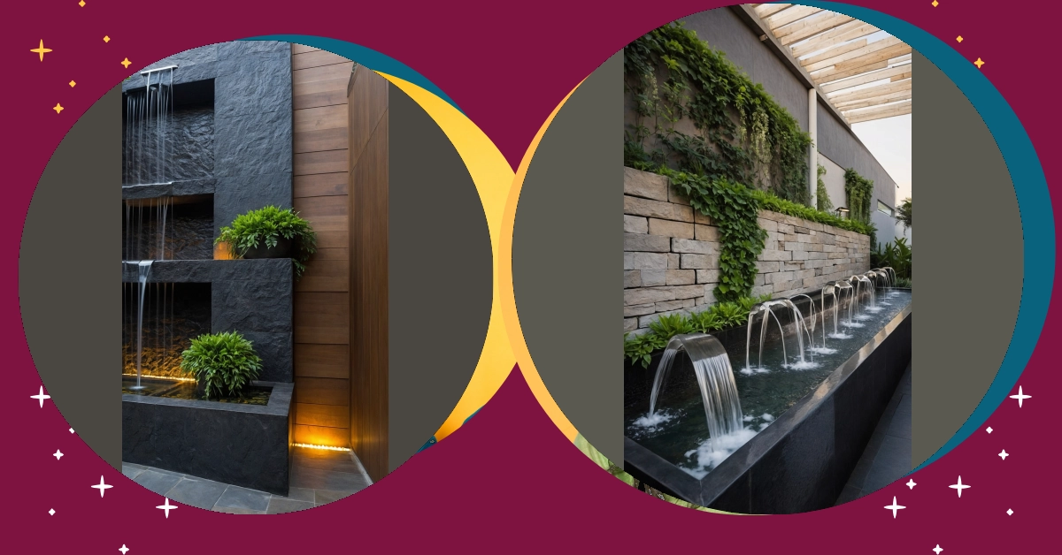 Splashing Style: Unique Wall Fountain Ideas for Your Outdoor Oasis