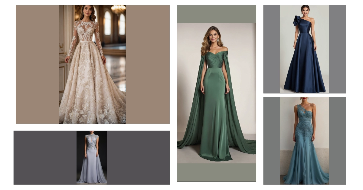 Transform Your Style: 19 Long Gown Design Inspirations for Fashion Lovers