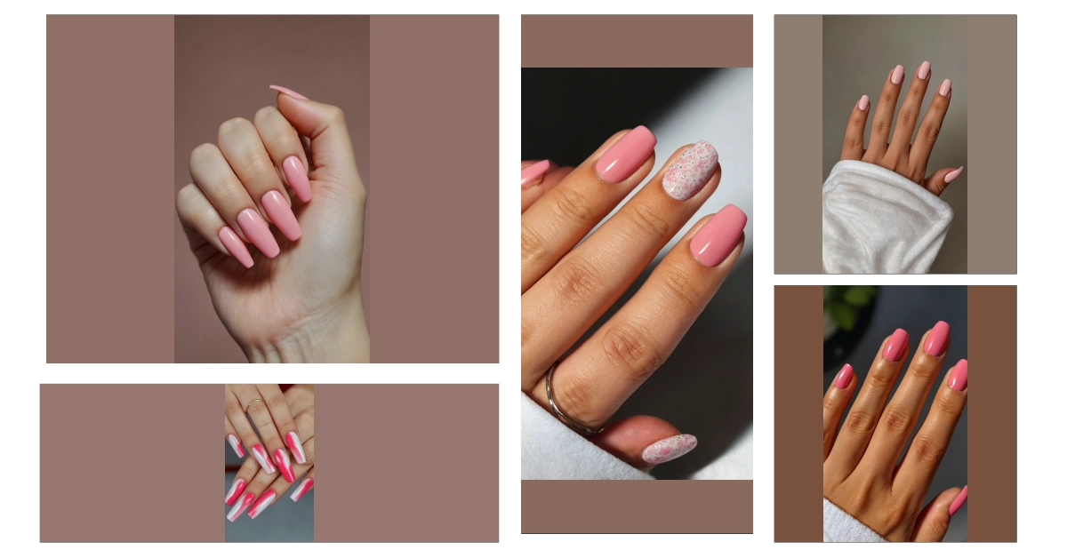 Nail Art Nirvana: Explore 19 Pink Acrylic Nail Designs
